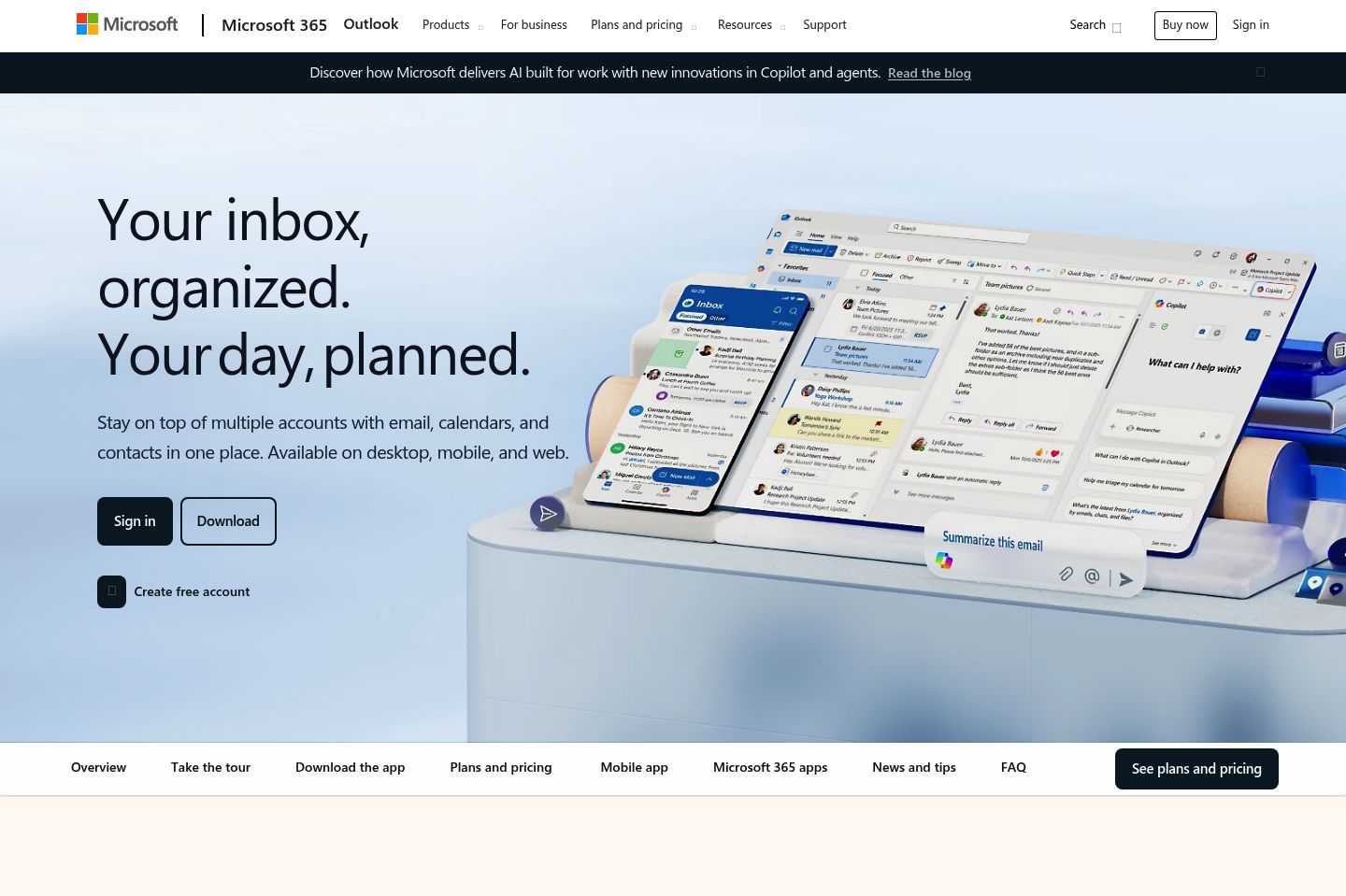 Outlook Review 2026: Pros, Cons, Pricing & Verdict | Efficient App